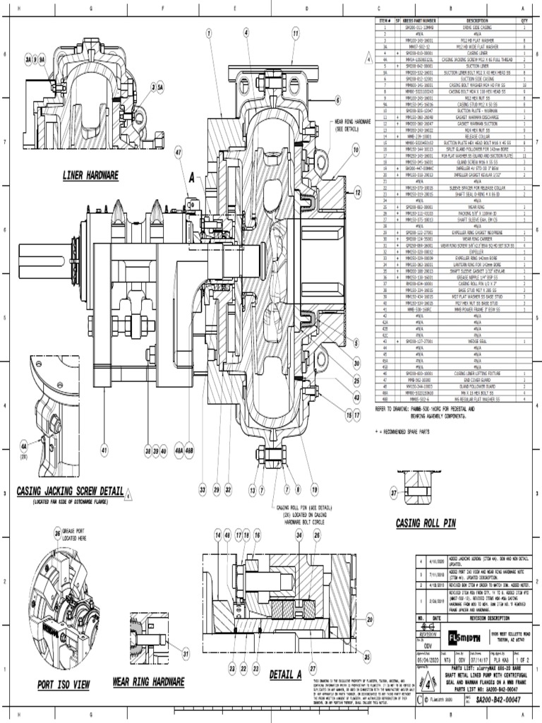 Drawing Slurry MAX 8-6 | PDF