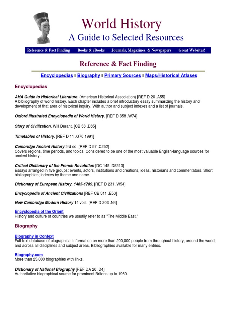 World History | PDF | Libraries | Books