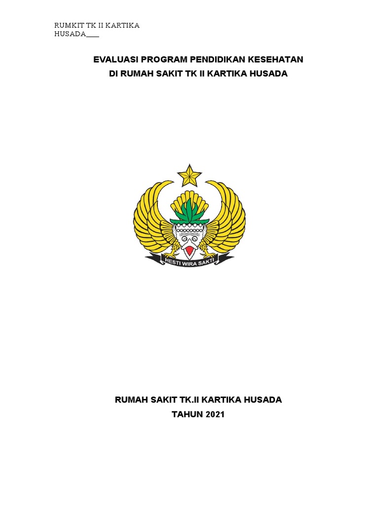 1.4. EVALUASI PROGRAM PENDIDIKAN KESEHATAN Dustira 2021 | PDF