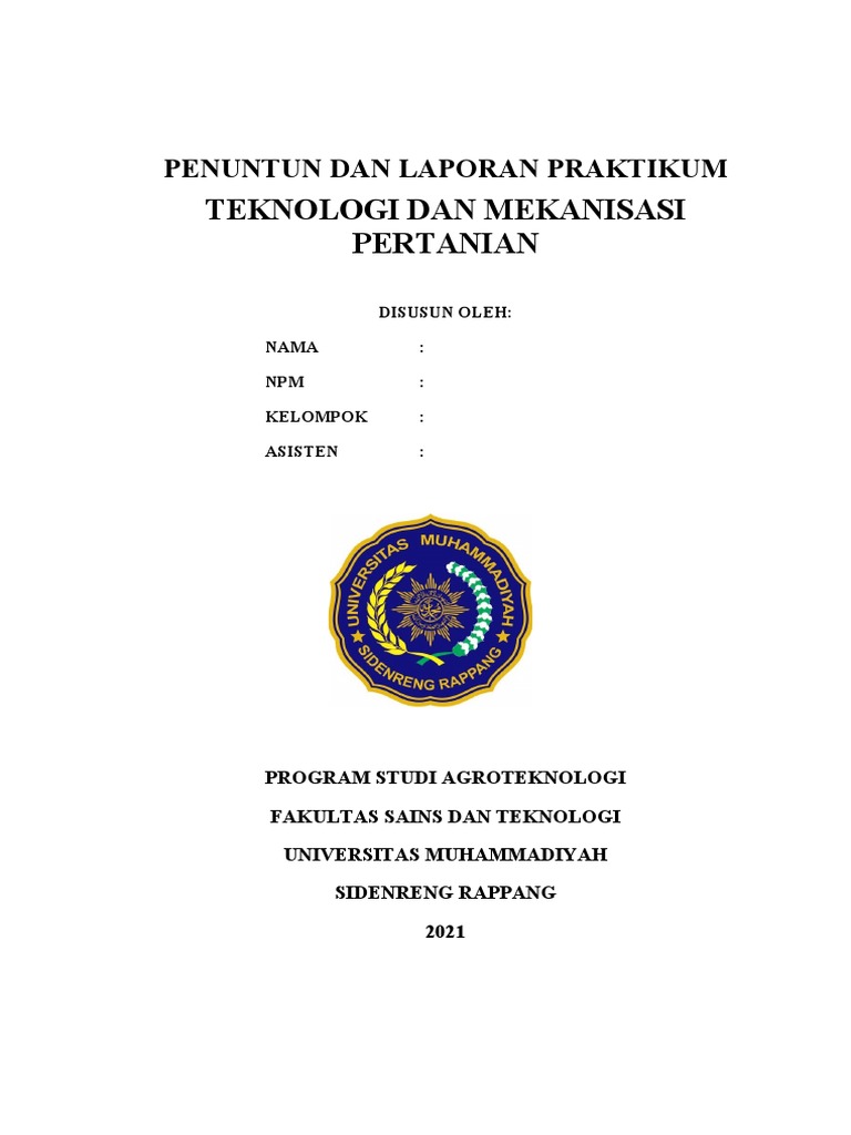 Format Laporan Lengkap Praktikum Pdf
