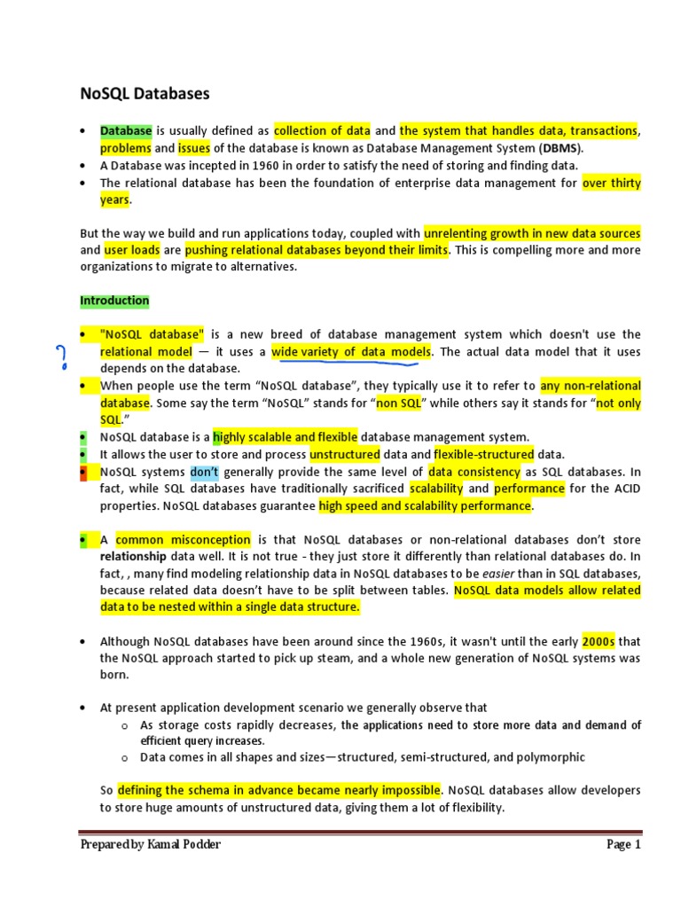 MongoDB Slides Until ClassTest | PDF | Apache Hadoop | No Sql