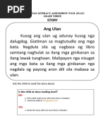 CRLA - ASSESSMENT TOOL For POST TEST | PDF