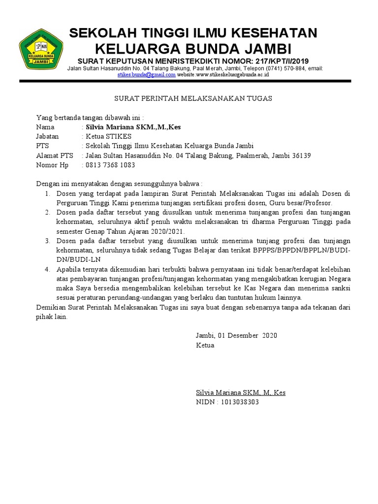 SPMT Serdos Genap 2020-2021 | PDF | Karier & Perkembangan