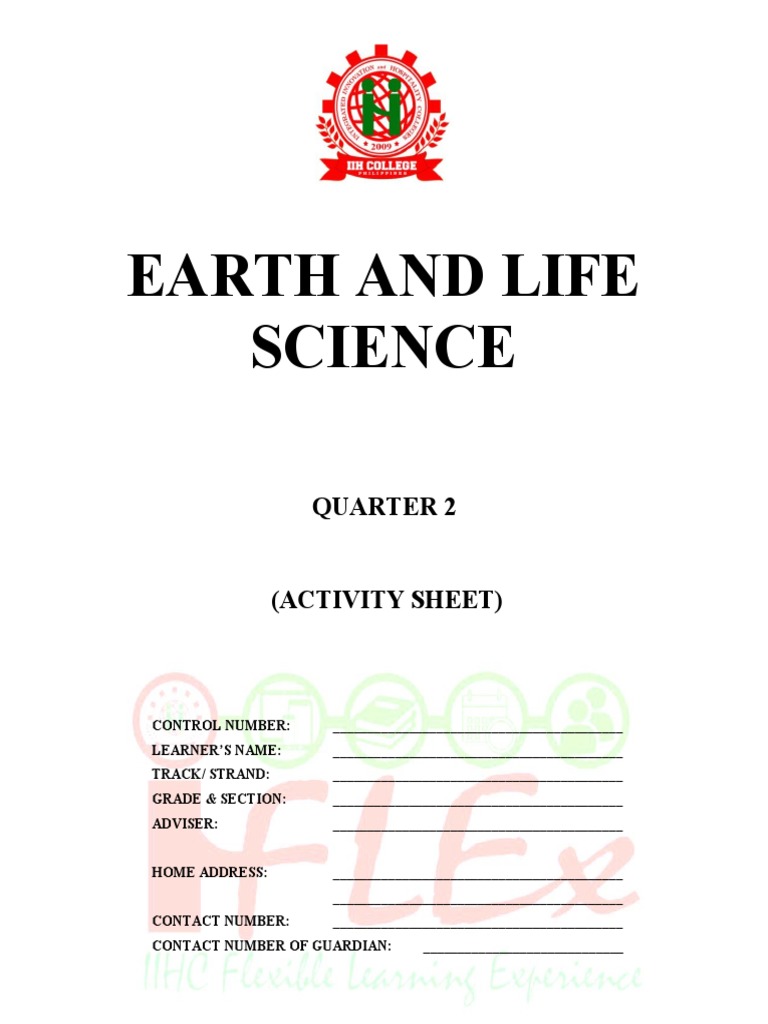 Grade 11 Quarter 2 As Earth and Life Science | PDF | Adenosine ...