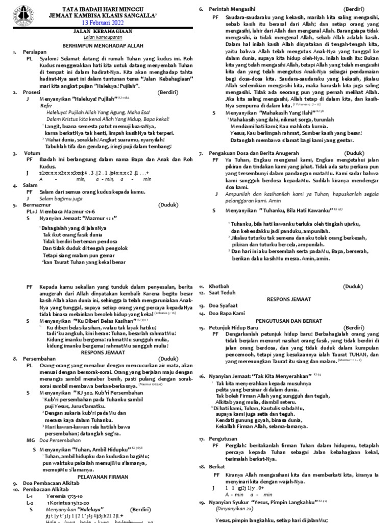 Liturgi 13 Desti | PDF