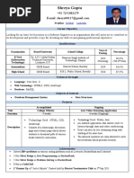 Shradha Khapra (Resume) : Jain Bharati Mrigavati Vidyalaya | PDF | Art | Computers