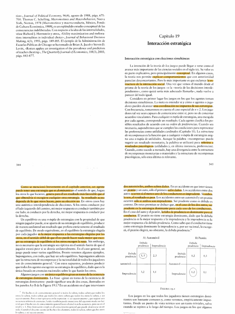 Elster InteraccioÌ nEstrateÌ Gica | PDF