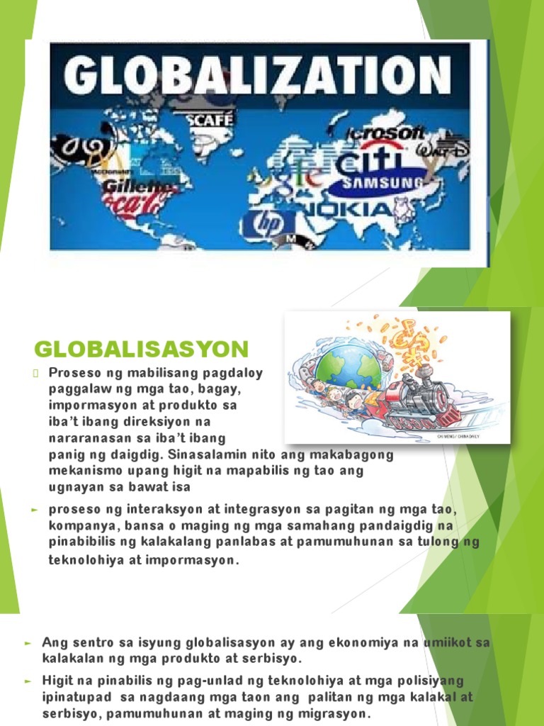 G10 - Q2 - Aralin 1 - Konsepto-ng-Globalisasyon | PDF
