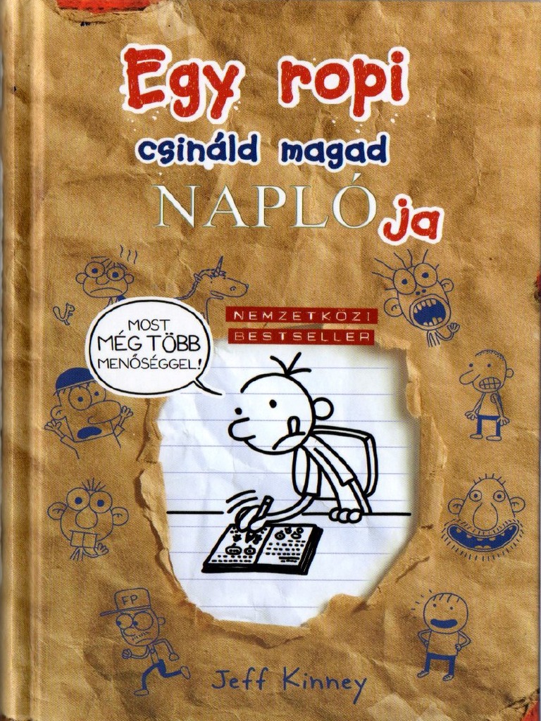 JeffKinney - Egy Ropi Csinald Magad Naploja | PDF
