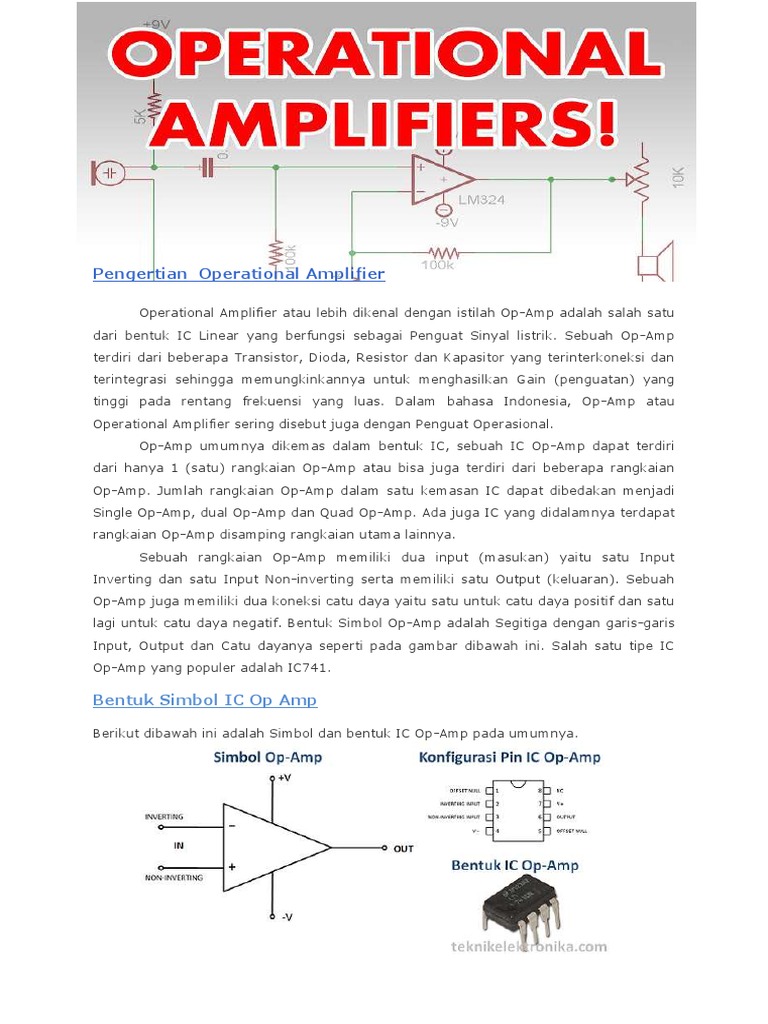 Op Amp | PDF