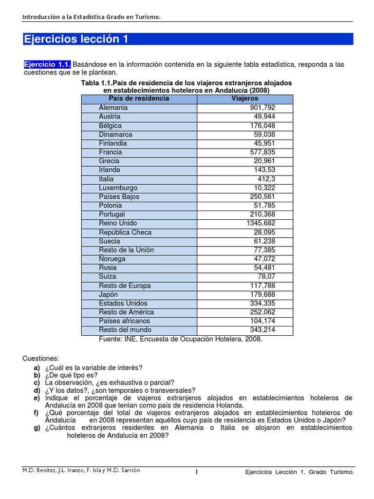 Ejercicios Voluntarios | PDF