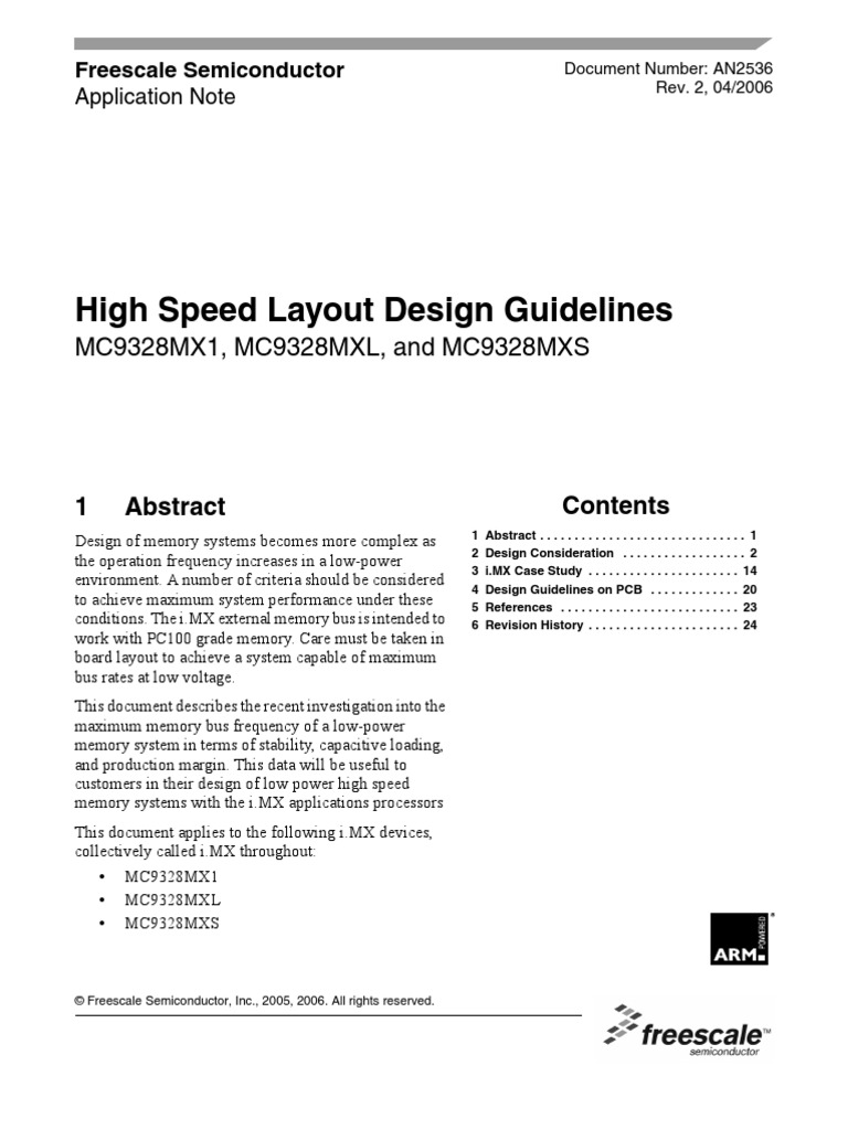 High Speed Layout Design Guidelines | Download Free PDF | Capacitor ...