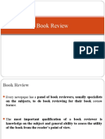 How To Write A Book or Chapter Review | PDF | Books