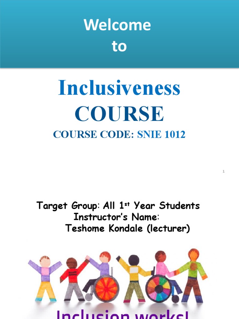 Chapter One-Introduction..New | PDF | Disability | Learning Disability Chapter One-Introduction..New | PDF | Disability | Learning Disability