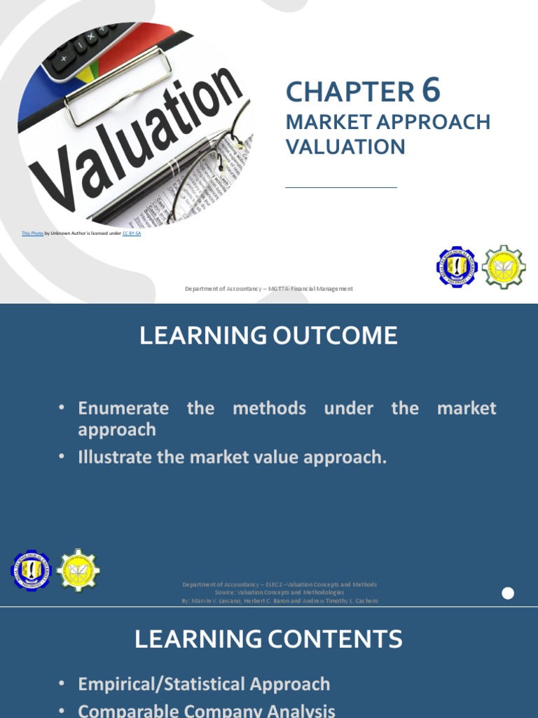 ELEC2 - Module 6 - Market Approach Valuation | PDF | Valuation (Finance ...