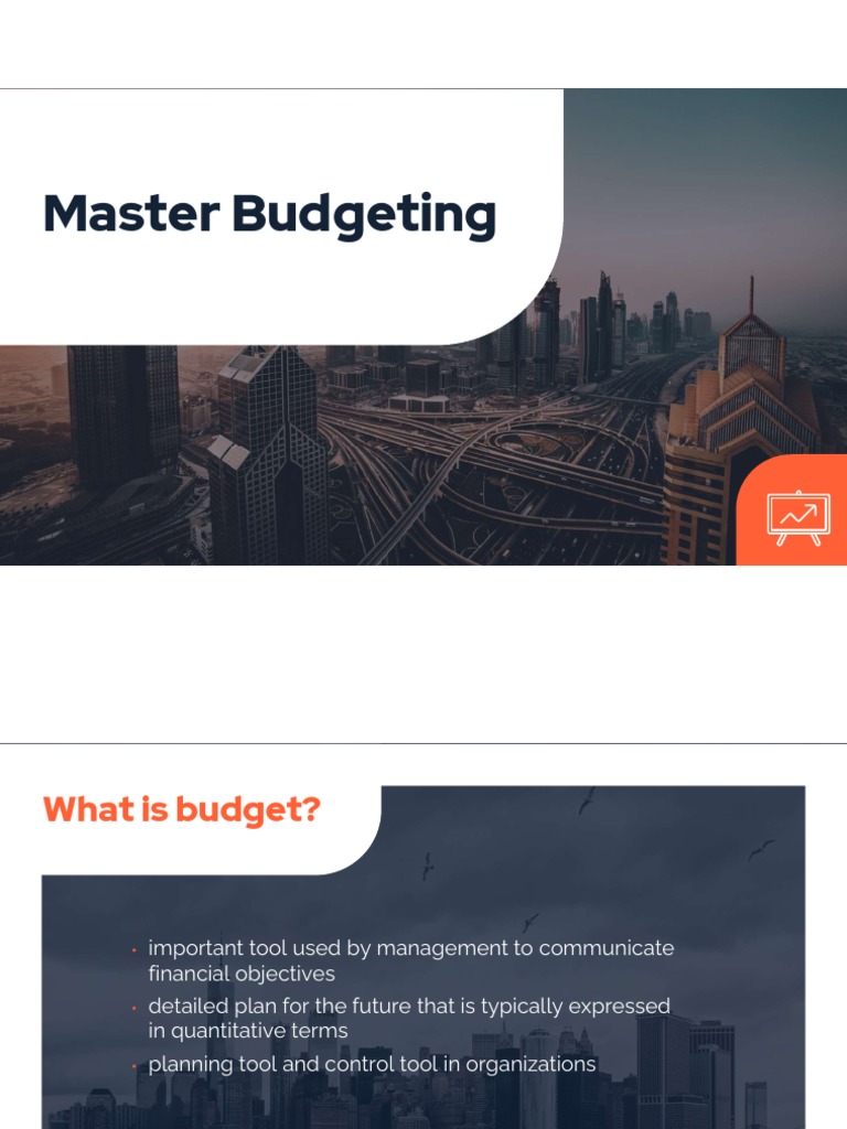 Master Budgeting Unit 6 | PDF | Finance & Money Management | Law