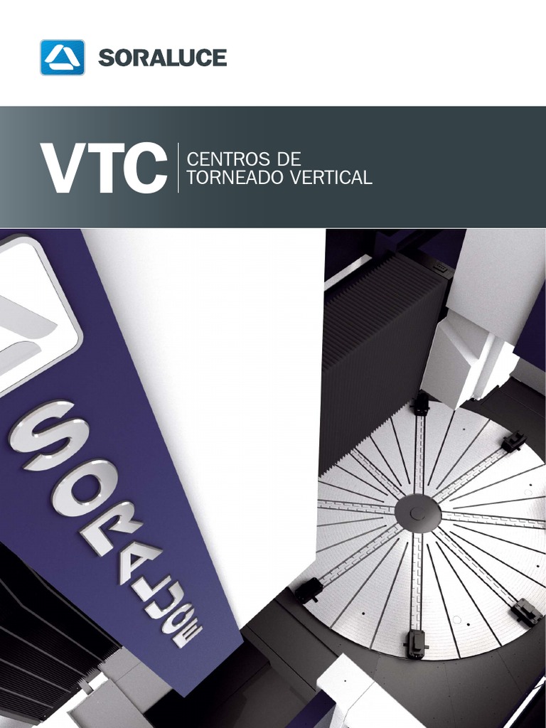 VTC Torno Vertical SORALUCE | Descargar gratis PDF | Rodamiento (Mecánico) | Engranaje