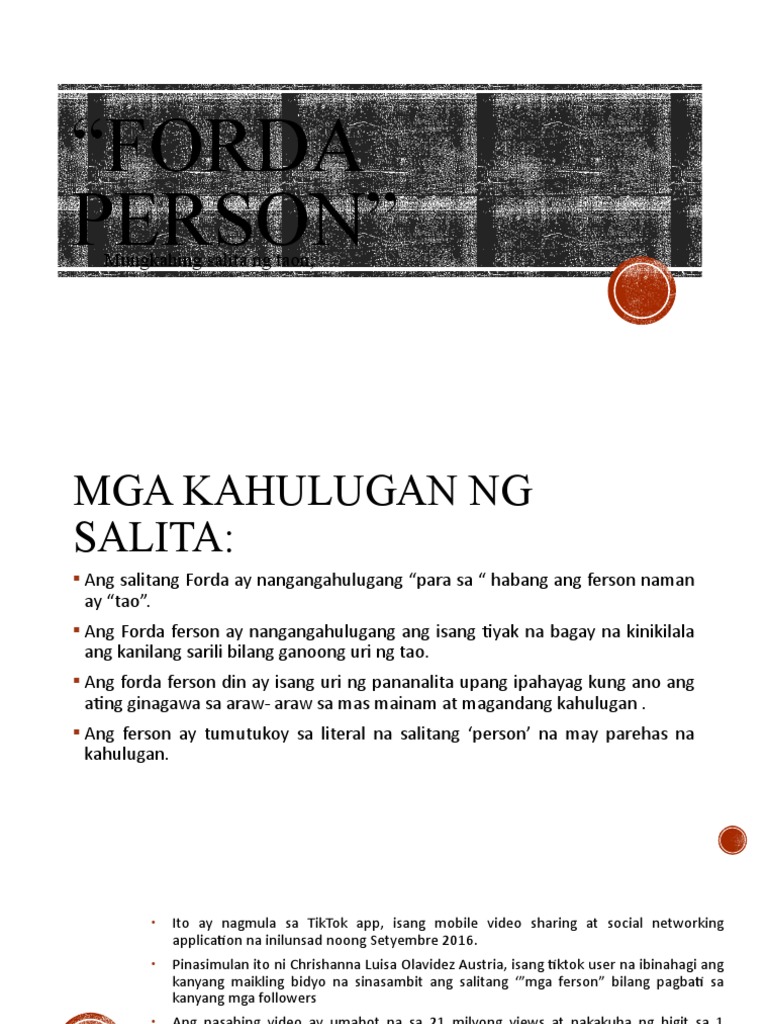 Forda Ferson | PDF