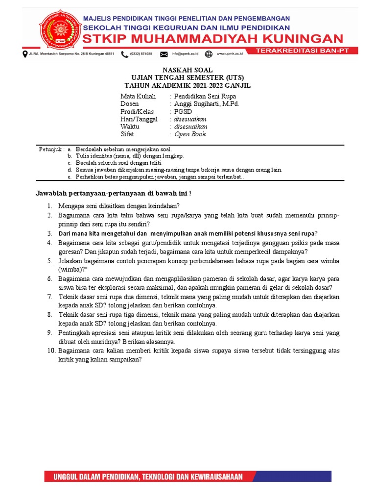 Pendidikan Seni Rupa - RATNA NUR AZIZAH | PDF