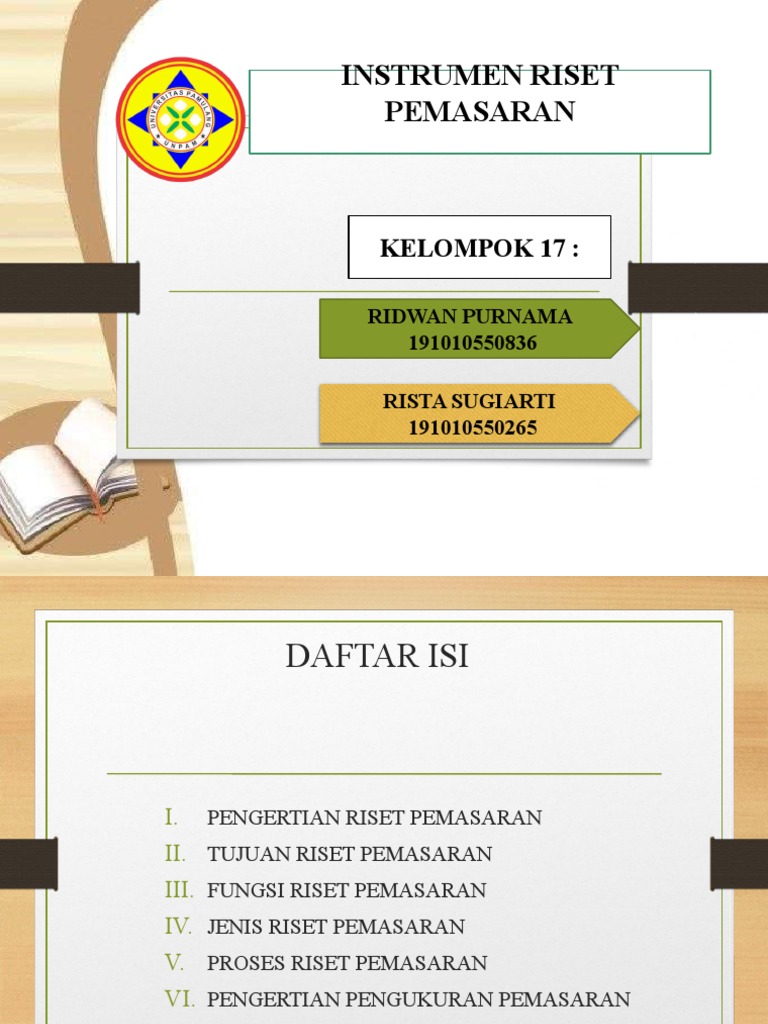Kel.17 SIM (Riset Pemasaran) | PDF | Karier & Perkembangan | Bisnis