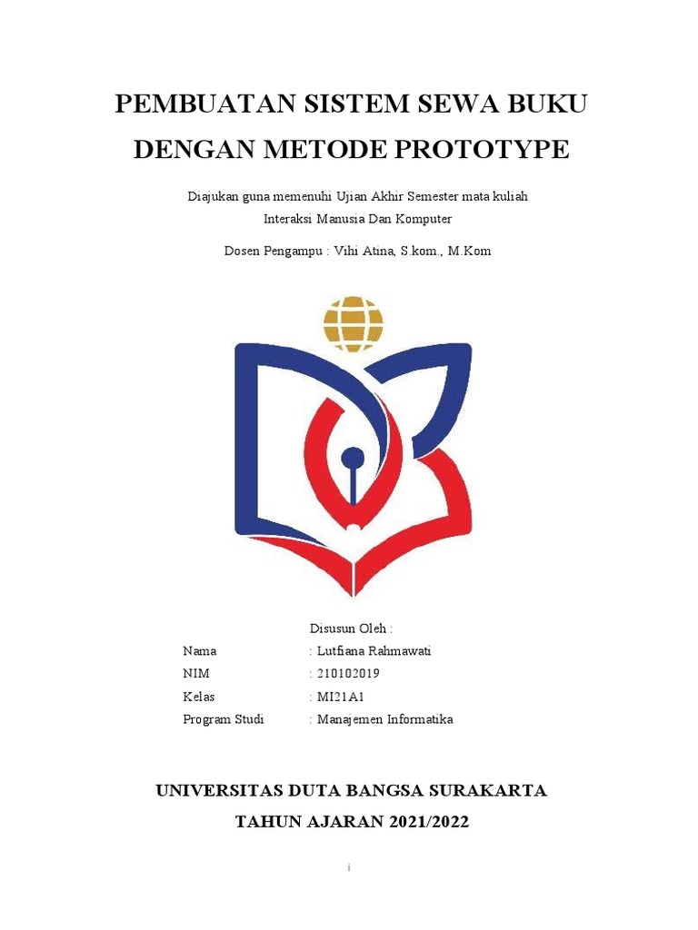 Project Uas IMK Fifi | PDF Project Uas IMK Fifi | PDF