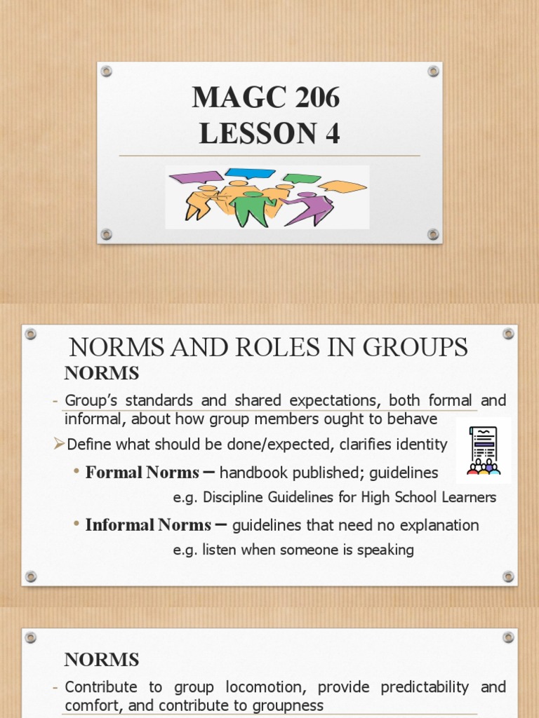 Bcu-G88-Magc-206-Lesson 4-Midterm | PDF | Conformity | Behavioural Sciences