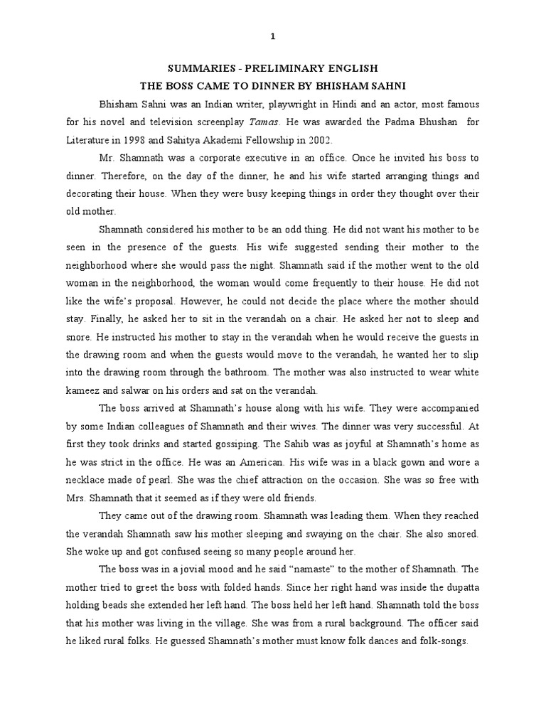 Notes - Preliminary English | PDF