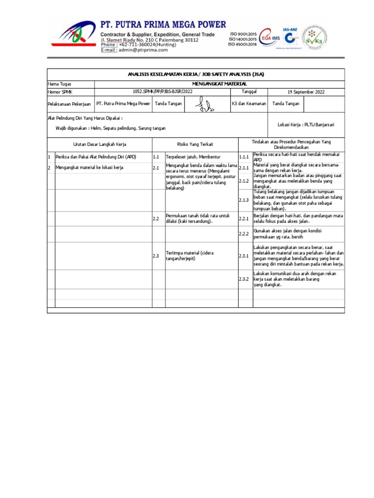 JSA 1 - JSA 2 - JSA 3 - Merged | PDF