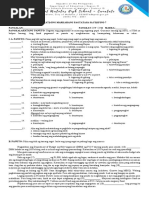 MoCA Test Filipino 2011 | PDF