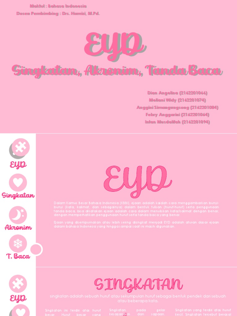 Singkatan, Akronim, Tanda Baca | PDF