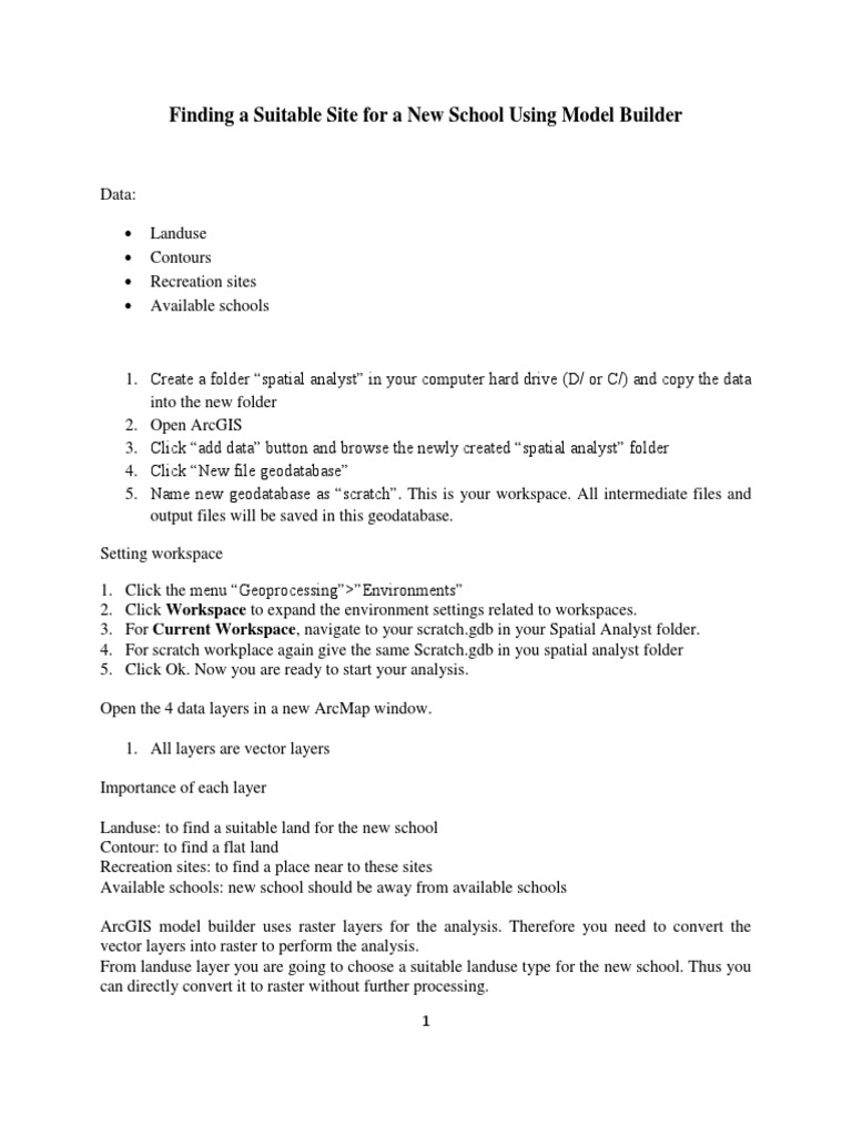 Site Selection for Vhembe High School | PDF | Parameter (Computer ...