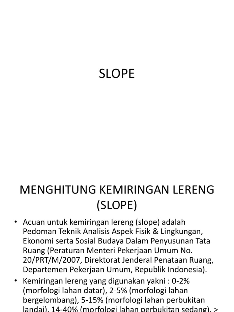 Materi Slope | PDF