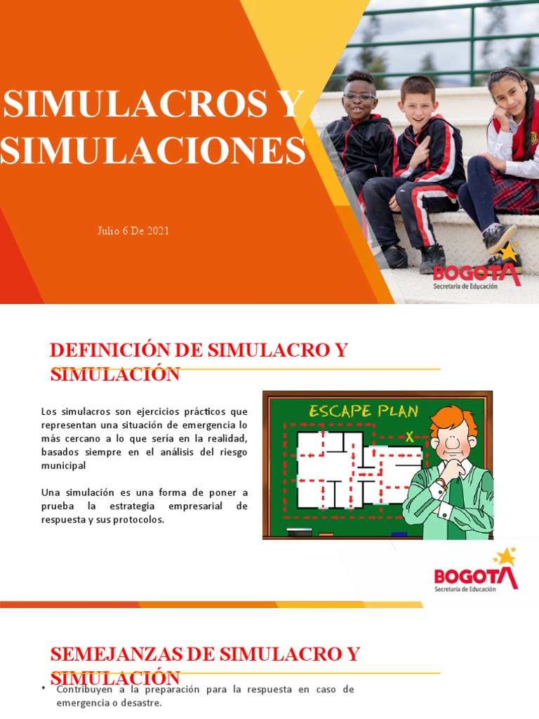 Simulacros y Simulaciones en Emergencias | PDF | Simulación | Evaluación