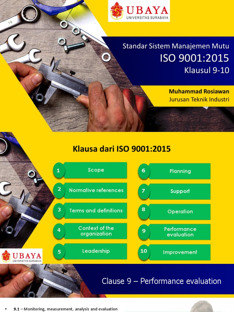 ISO 9001 Klausul 9-10 | PDF