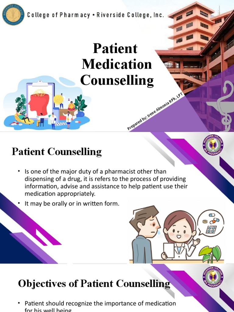 Medication Counseling | PDF | Pharmacy | Patient