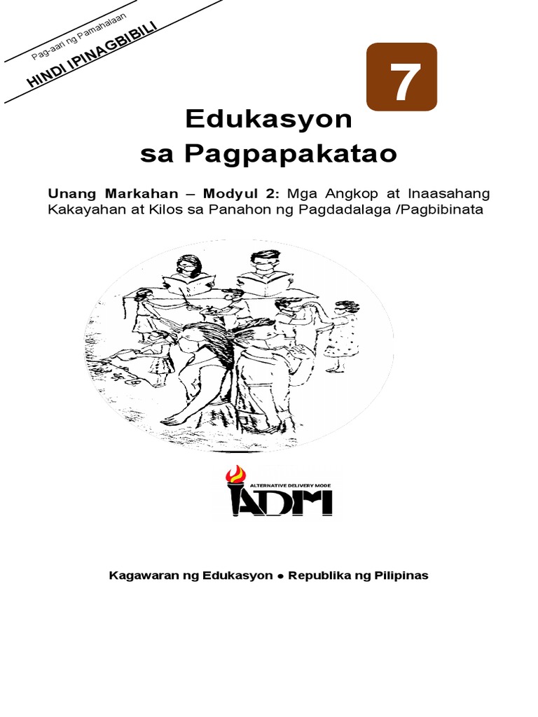 EsP7-Q1 - M2-ACTIVITY SHEET | PDF