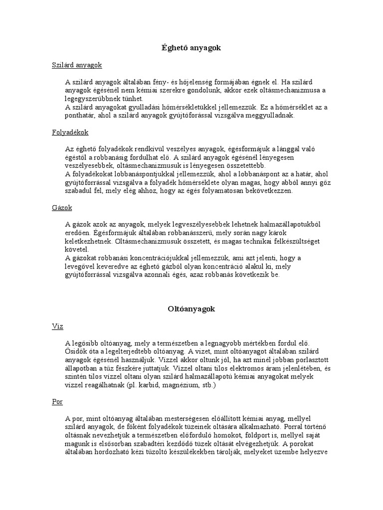 Egheto Anyagok | PDF