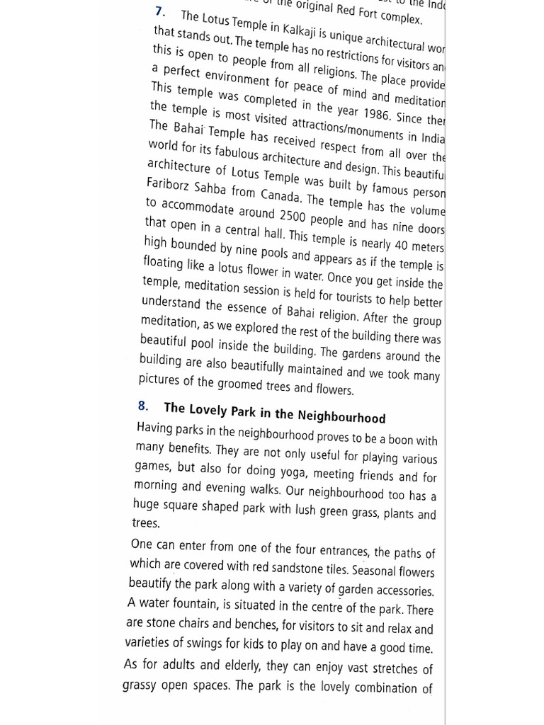 Descriptive Writing (Event and Place) | PDF