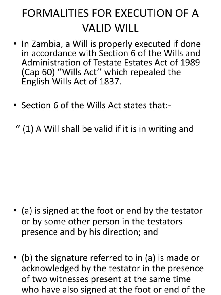 Testamentary Succession 4 | PDF | Will And Testament | Common Law