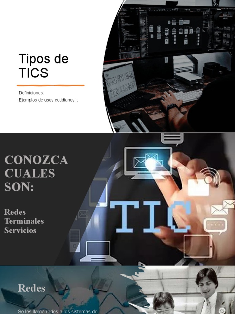 Tipos de TIC: Redes, Terminales y Servicios | PDF