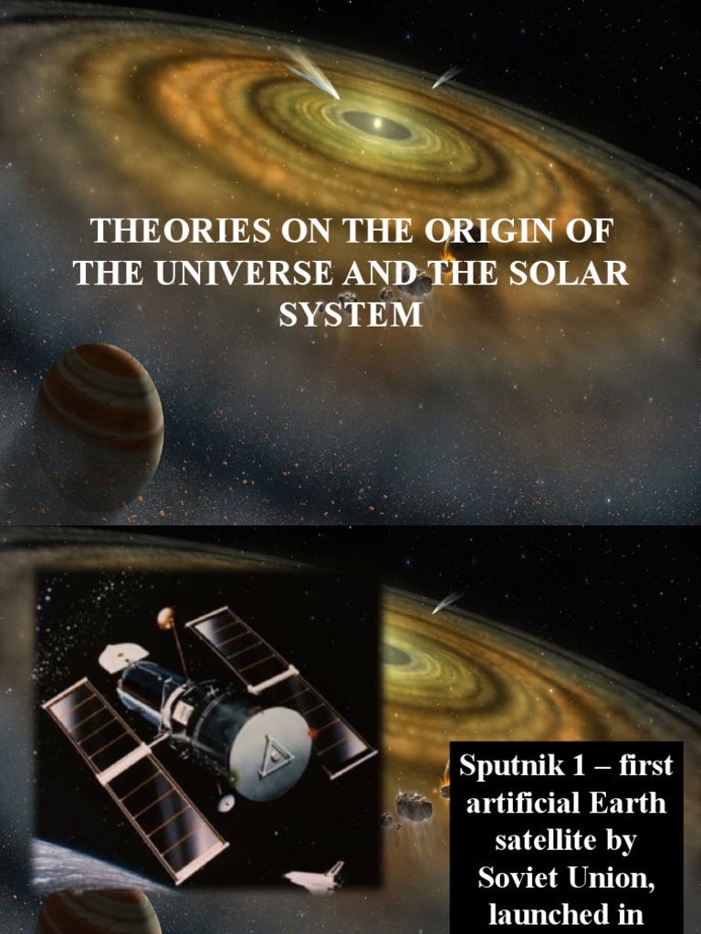 Lesson 1 - Theories On The Origin of The Universe | PDF | Universe | Big Bang