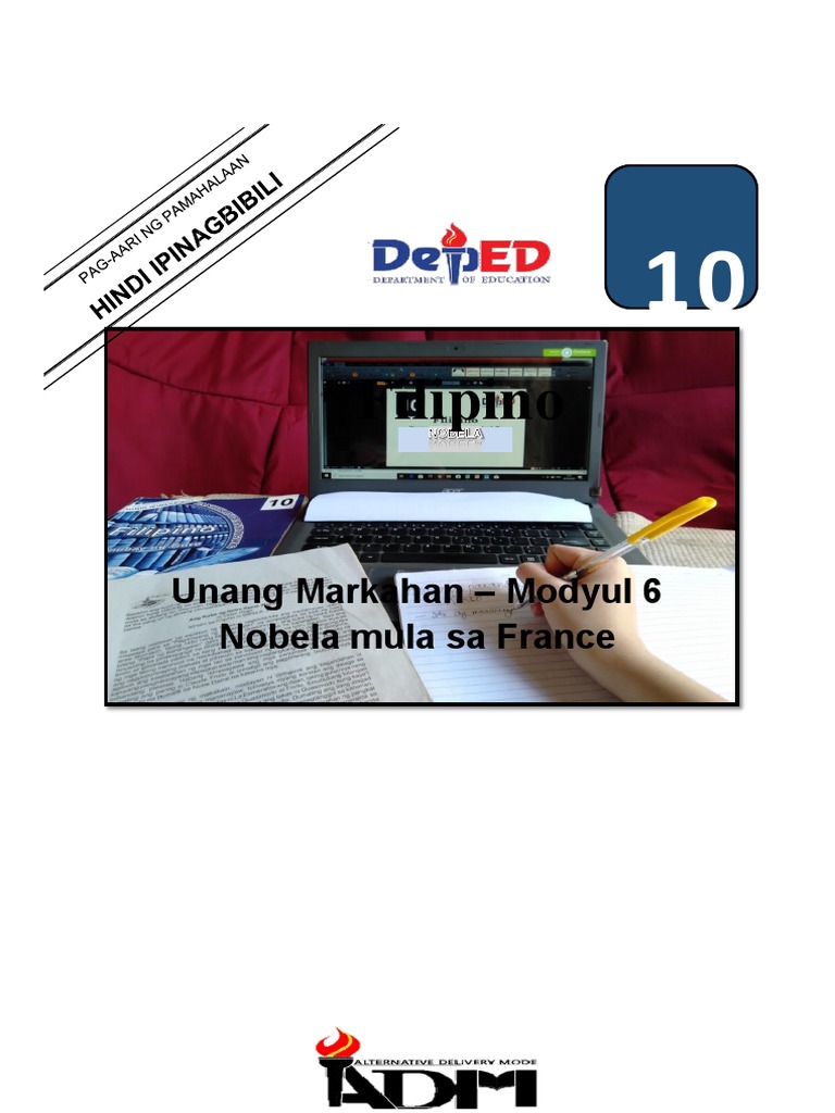 FIL10 Q1 Mod6 Nobela-mula-sa-France Version3 | PDF