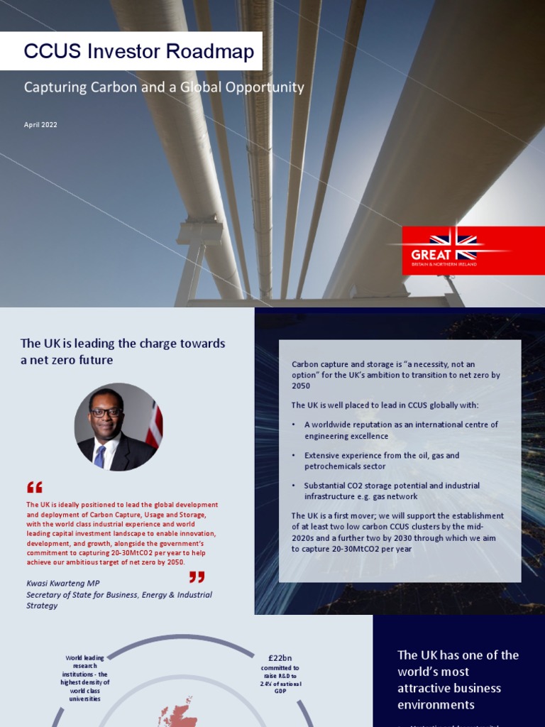 UK Ccus-Roadmap 2022 | PDF | Carbon Capture And Storage | Low Carbon Economy