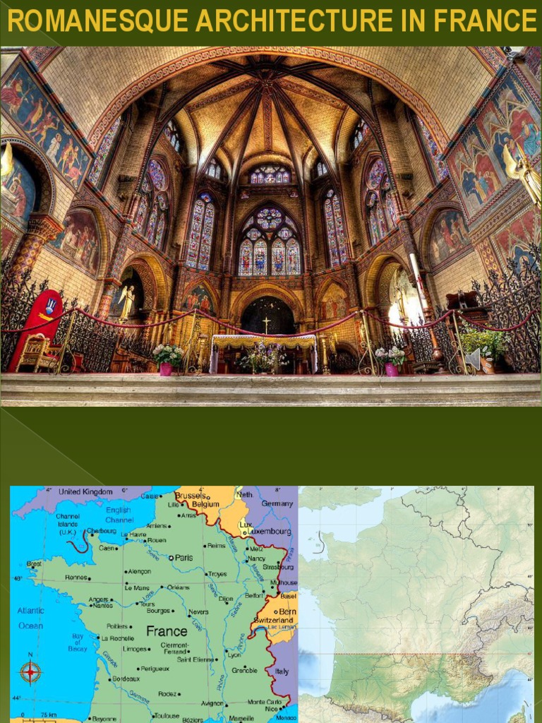 French and German Romanesque | PDF | Vault (Architecture) | Church ...