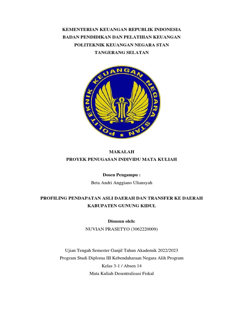 Contoh Profiling Daerah Tkd Pdf