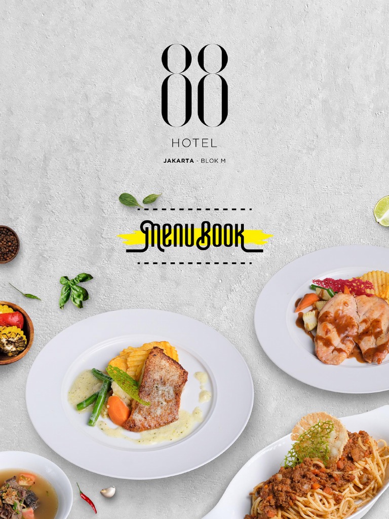 Menu Restaurant Hotel 88 Blok m | PDF