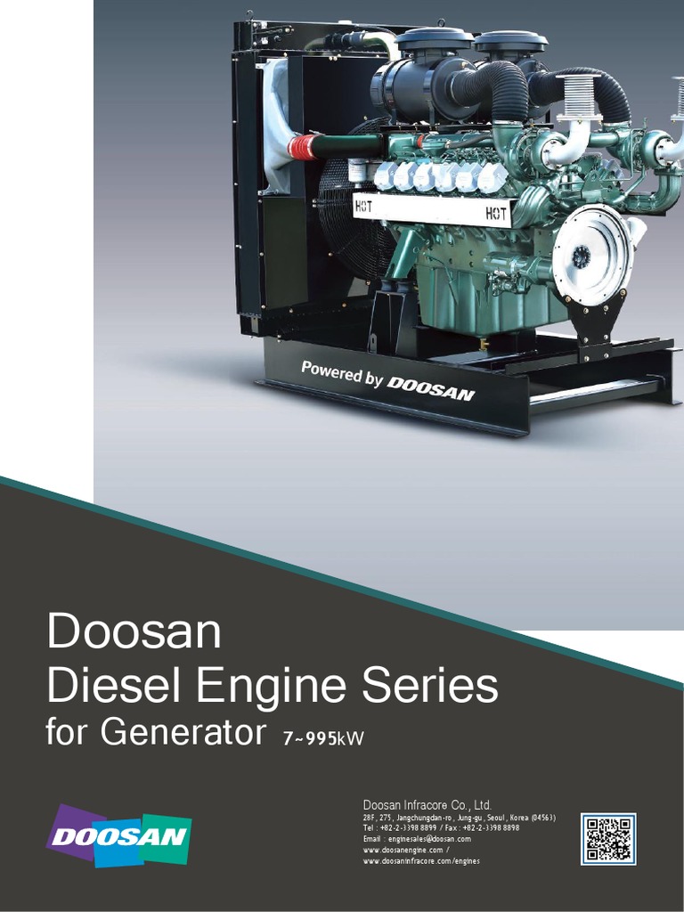 2020 Doosan Generator - Diesel - Compressed | PDF | Vehicle Technology ...