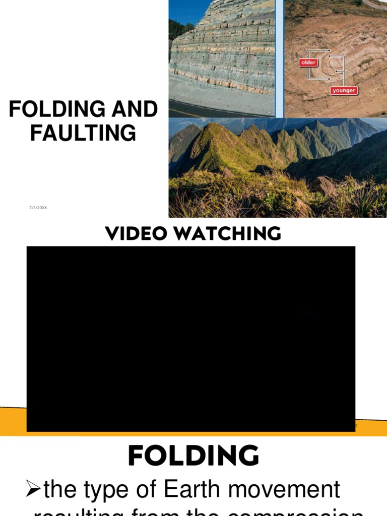 Earth Movements: Folding and Faulting | PDF | Fault (Geology) | Structure Of The Earth