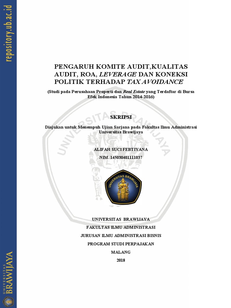 Skripsi Ub | PDF | Bisnis