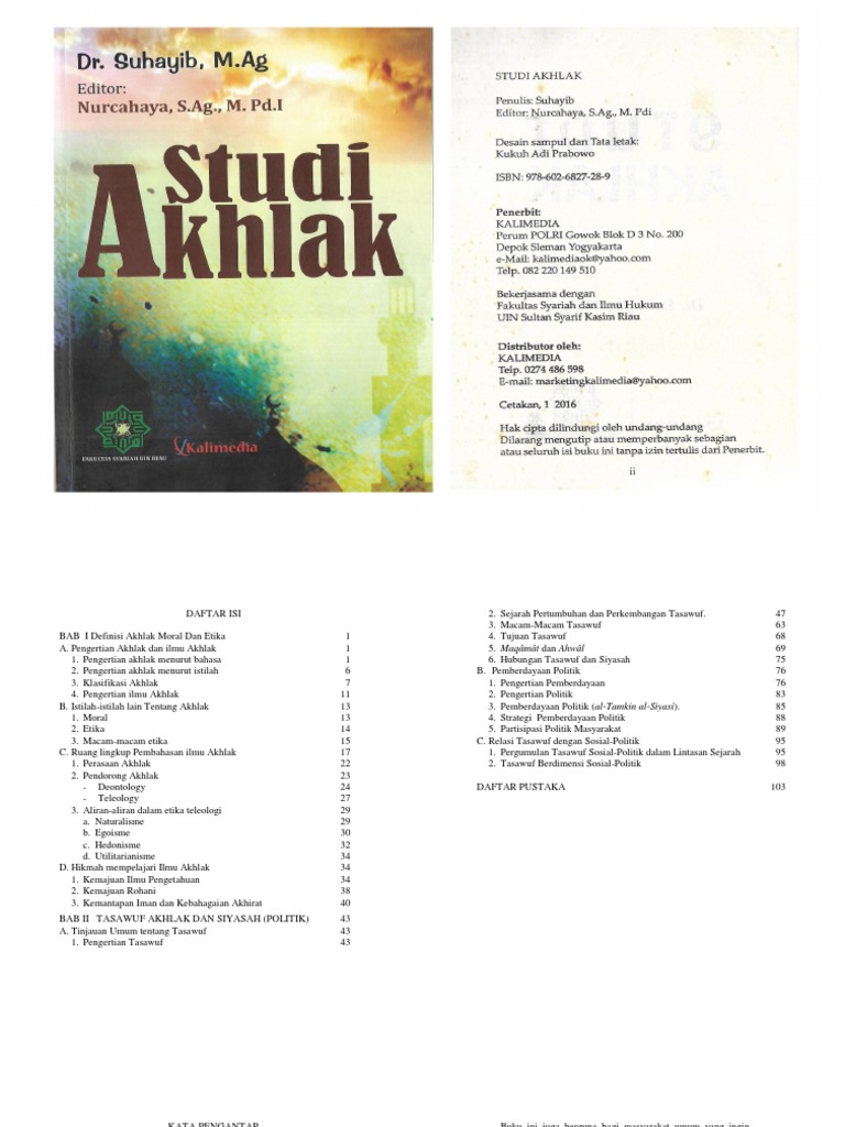 Buku Studi Akhlak | PDF